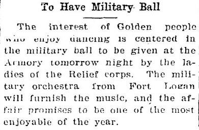 100 Years Ago Today: Iconic Golden Armory Hosts Military Ball – Pick ...