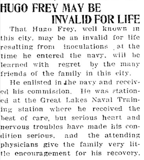 100 Years Ago Today: Hugo Frey’s Odyssey – Pick and Sledge