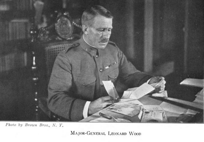 100 Years Ago Today: Gen. Wood Makes Bid For President – Pick and Sledge